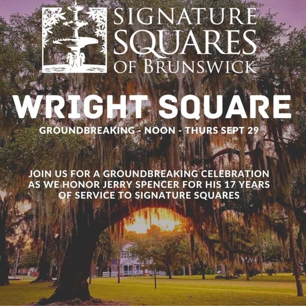 Wright Square Renovation - Phase I Ground Breaking - Discover Brunswick