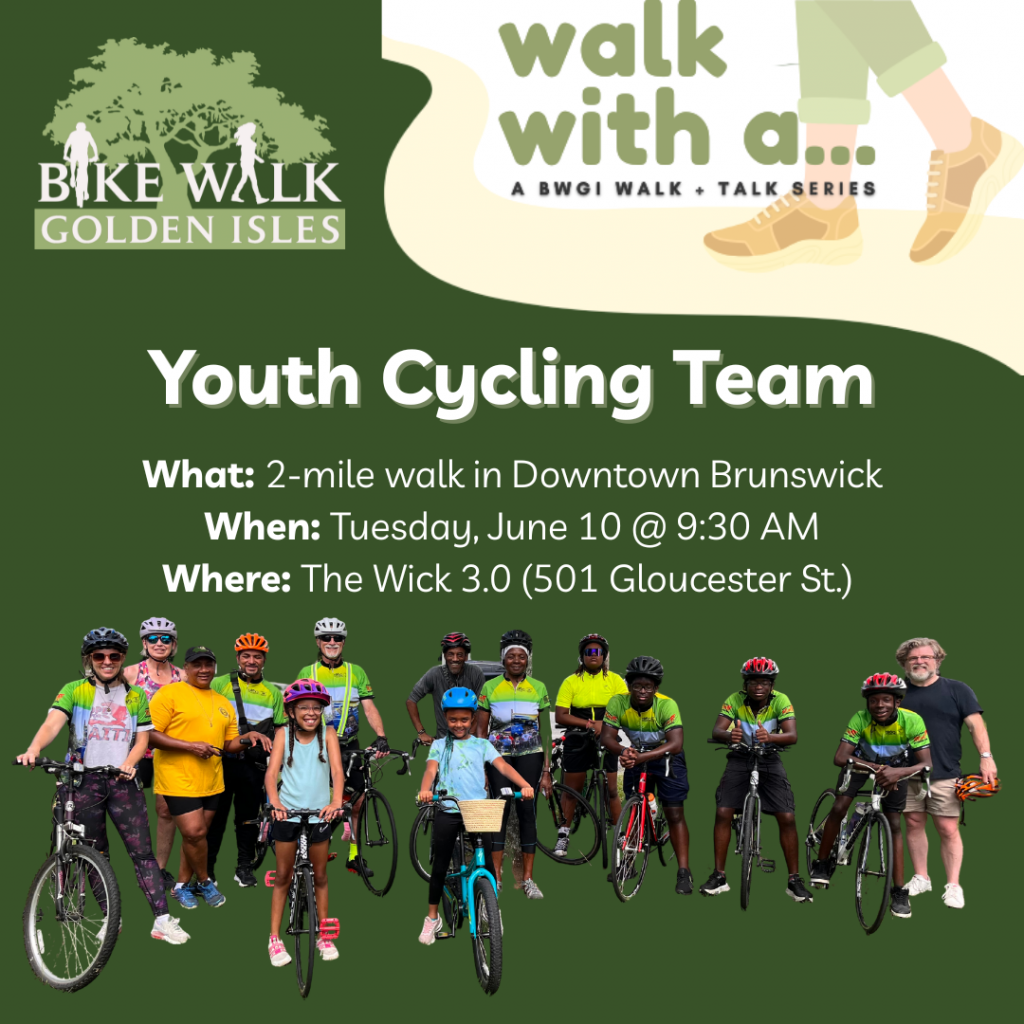"Walk With A..." Youth Cycling Team - Discover Brunswick